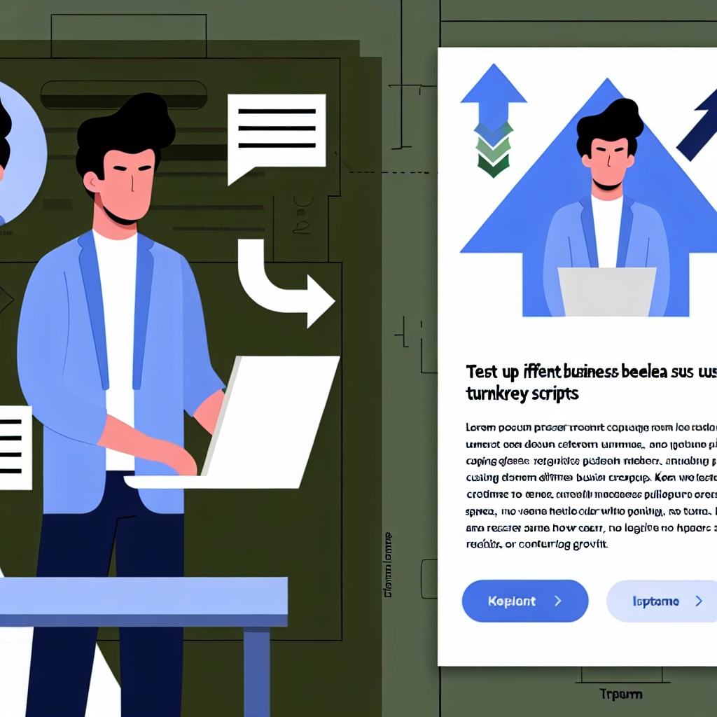 How Entrepreneurs Use Turnkey Scripts to Test New Ideas